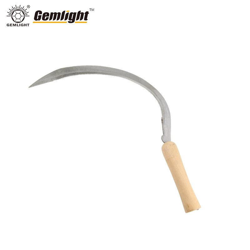 Clearing Sickle Carbon Steel Blade 9-Inch Aluminum Handle Gardening ...